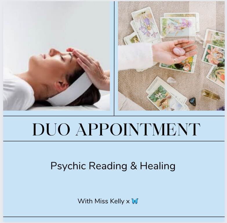 Psychic & Healing Duo - 60 Mins – Miss Kelly Psychic